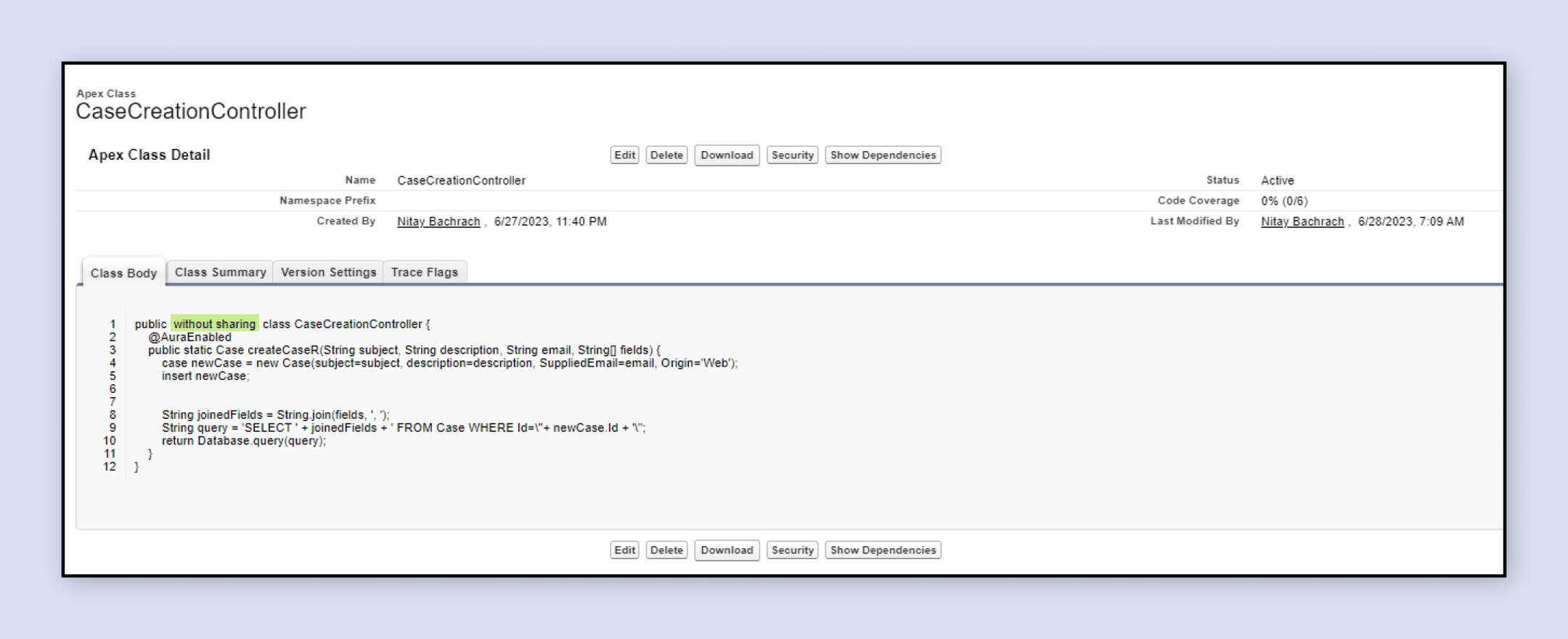 Security Vulnerabilities in Apex Code Could Leak Salesforce Data